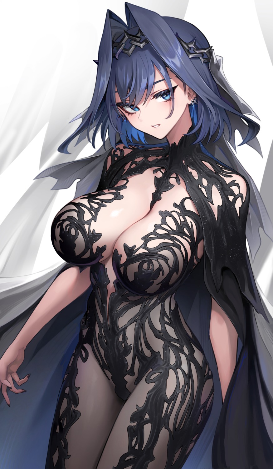 oopartz yang hololive hololive english ouro kronii bodysuit no bra | #1229812 | yande.re